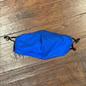 Handmade | Accessories | Cool Blue Patterned Face Mask | Poshmark